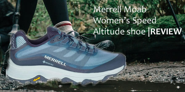 Speed hiking and trekking with the Merrell Moab Women’s Speed Altitude ...