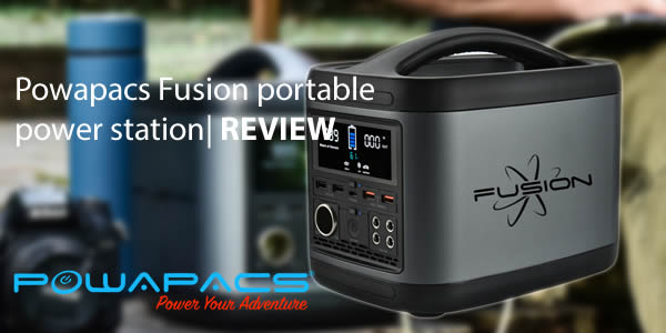 Power up outdoors with the Powapacs Fusion portable power station ...
