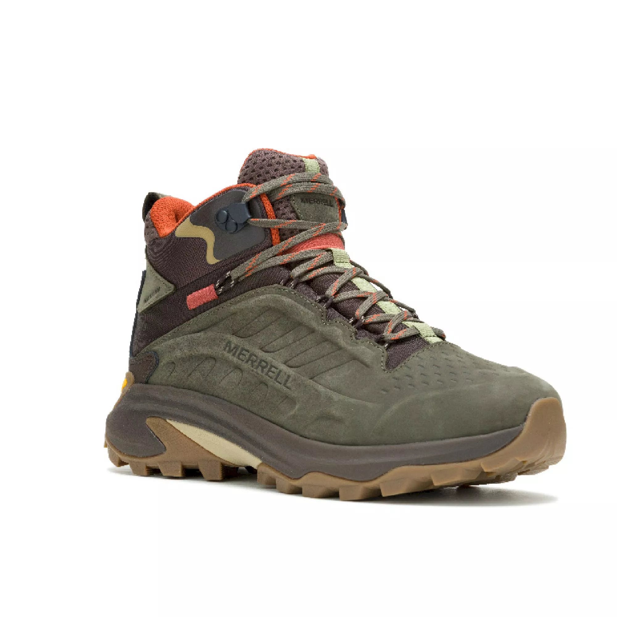 Merrell Moab Speed 2 Leather Mid Waterproof Olive – BCH Camping & Leisure