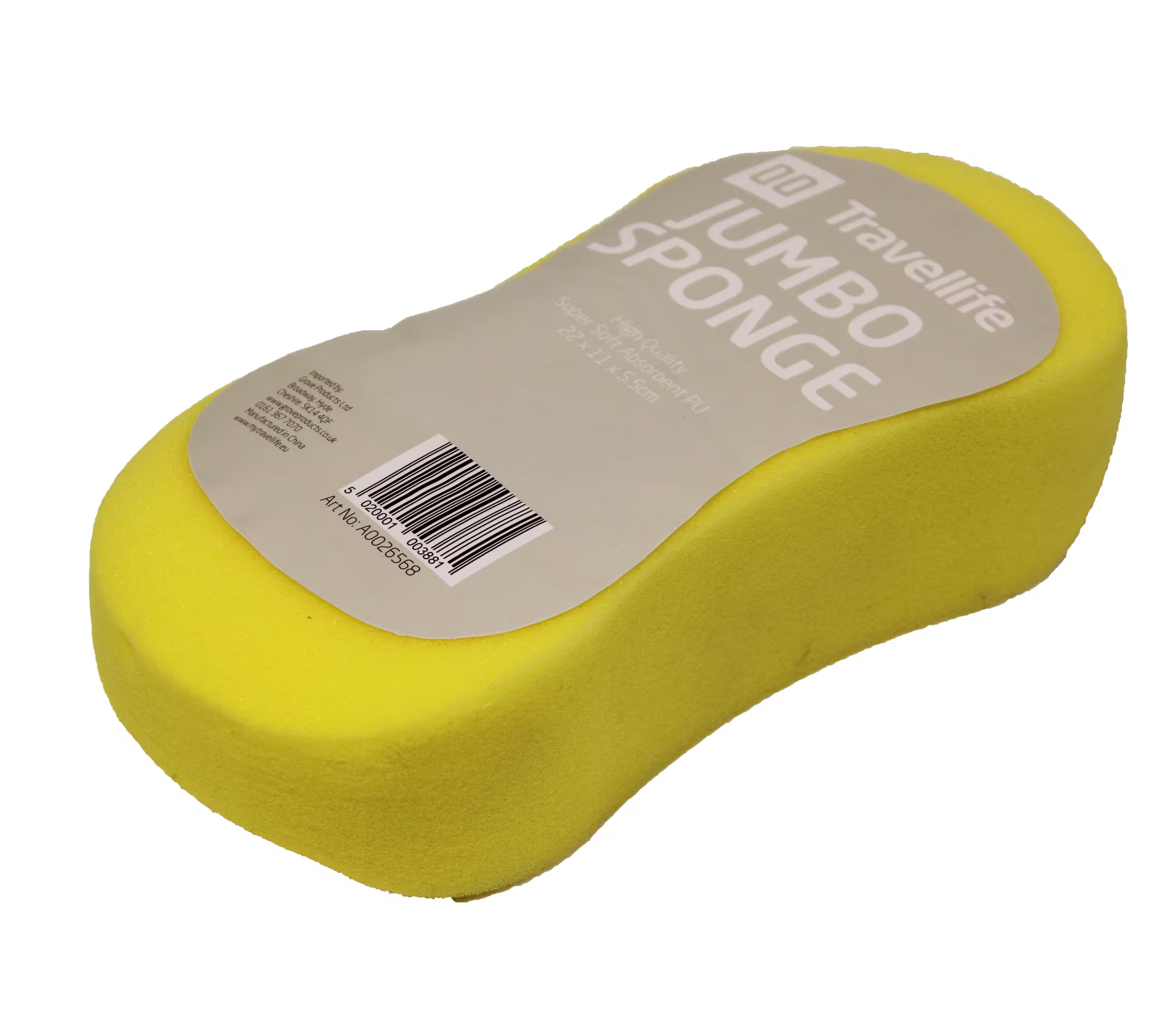 Travellife Jumbo Wash Sponge – BCH Camping & Leisure