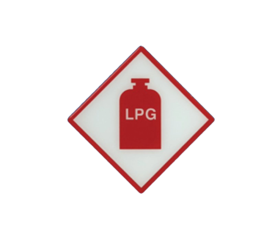 Tufflex LPG Gas Sticker Hardwearing – BCH Camping & Leisure